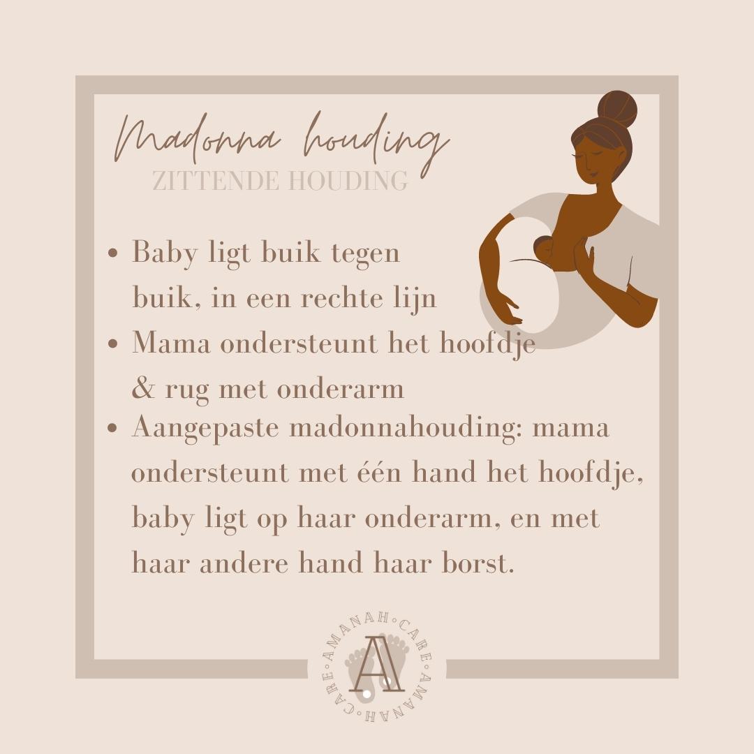 Borstvoeding: verschillende houdingen – Amanah Care